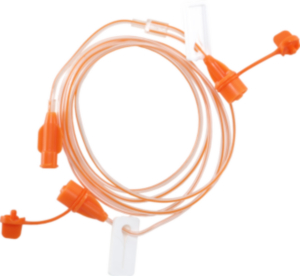 60" ENFit Extension Set Bifurcated Orange - Avanos Medical, Inc.
