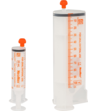 100mL GPro Oral Syringe Orange Sterile - Avanos Medical, Inc.
